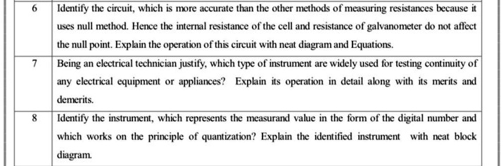SOLVED: Identify the circuit which is more accurate than the other ...