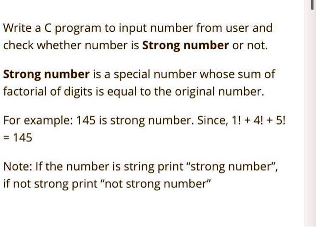 VIDEO solution: Write a C program to input a number from the user and check whether the number ...