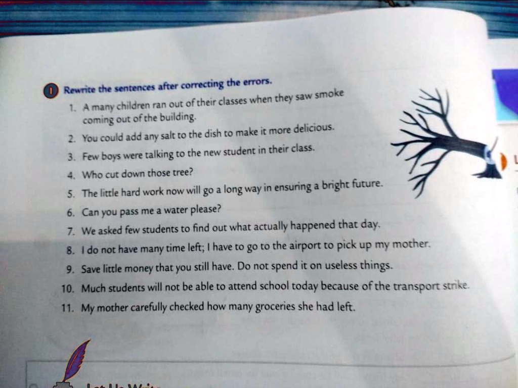 SOLVED: 'please rewrite the following sentences' SOLVED: 'please rewrite the following sentences'