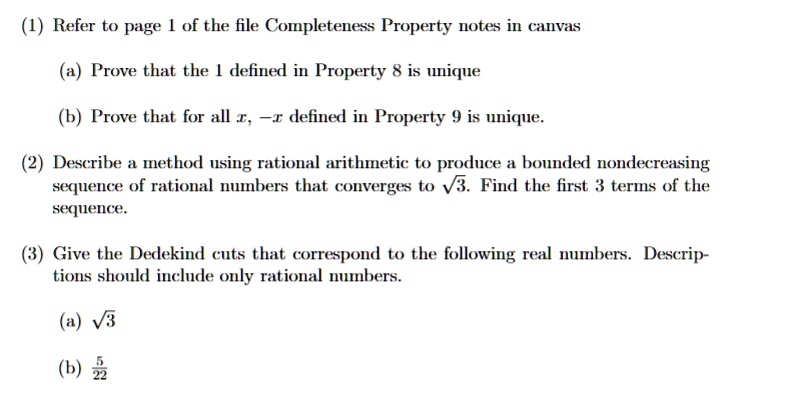 SOLVED: Refer to page [ of the file Completeness Property notes in ...