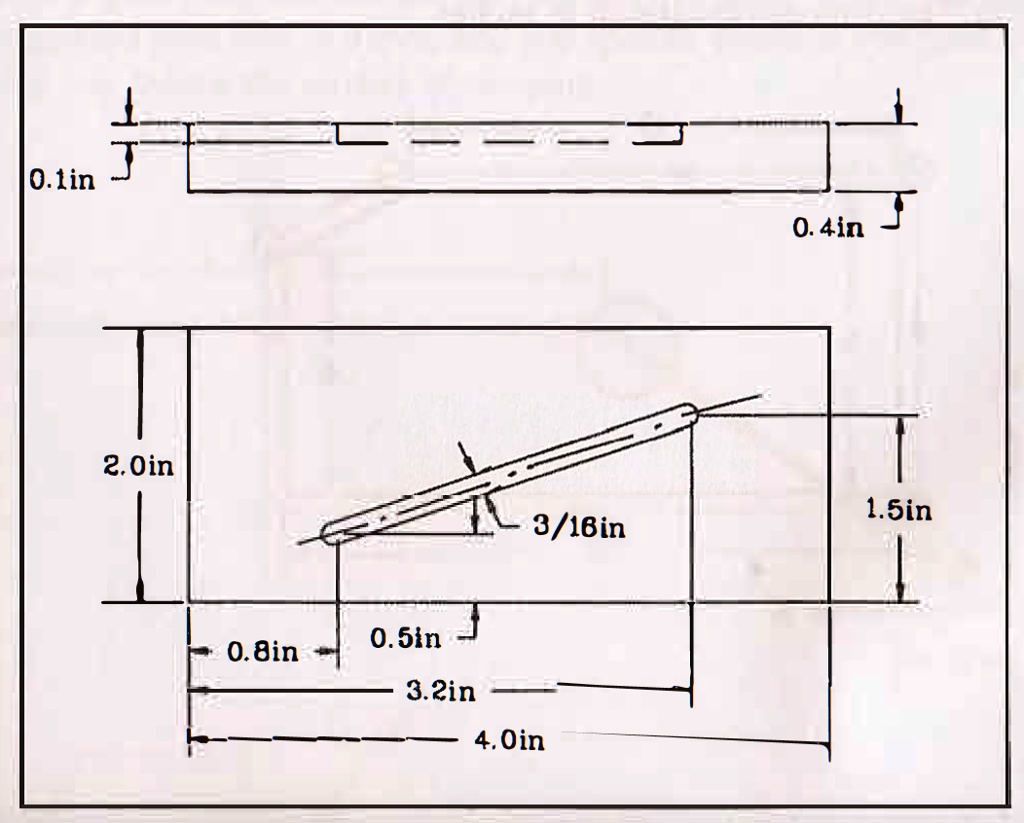 SOLVED: Prepare an NC part program for making the slot shown in Figure ...