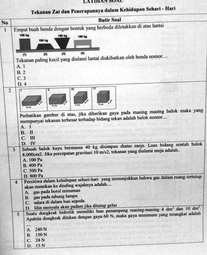 SOLVED: tolong sertakan rumus dan cara mengerjakannya LATAR Sunu ... SOLVED: tolong sertakan rumus dan cara mengerjakannya LATAR Sunu ...