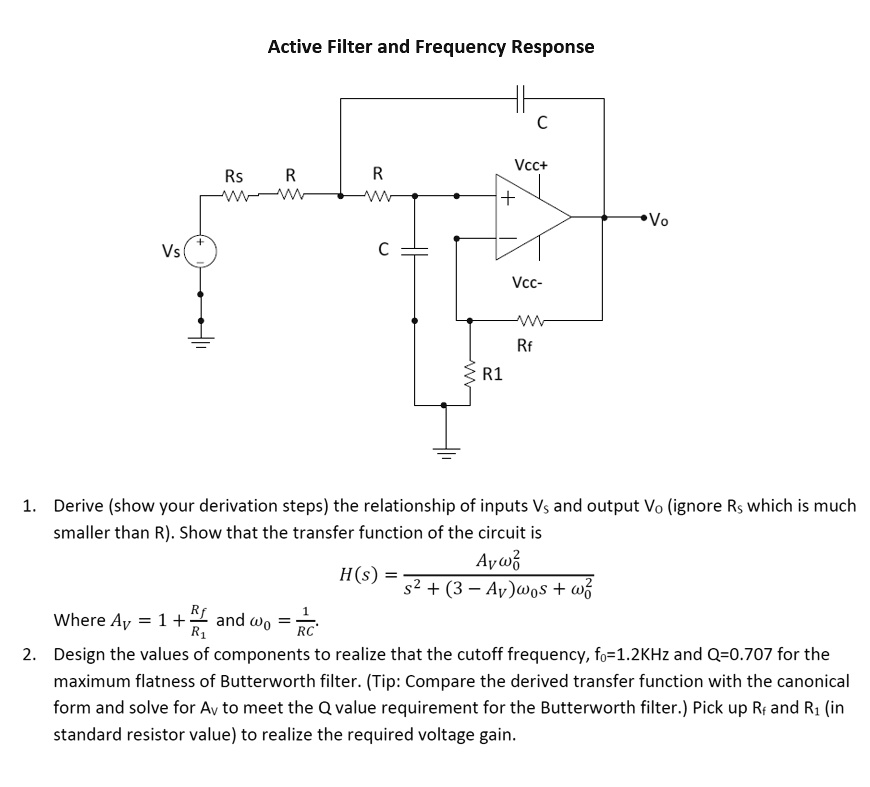 Consider the following specifications of the circuits: â€¢ Vcc = Â±15V ...