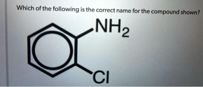 Which ofthe following is the correct name for the compound...