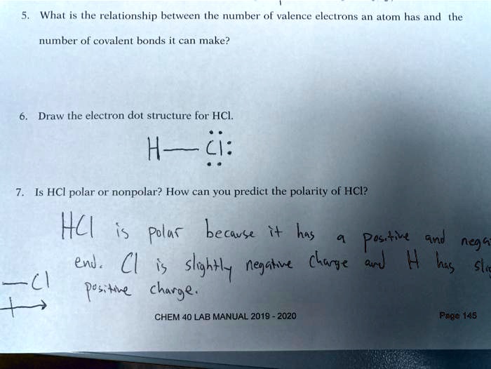 SOLVED:What is the relationship betwcen Ile number of valenee electrons ...
