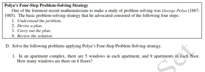 polya four step problem solving strategy one of the foremost recent mathematicians make study of ...
