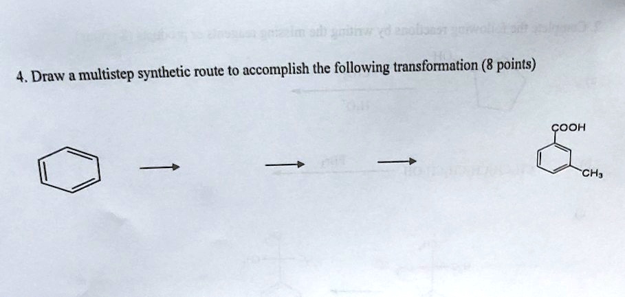 SOLVED: Draw multistep synthetic route to accomplish the following ... SOLVED: Draw multistep synthetic route to accomplish the following ...