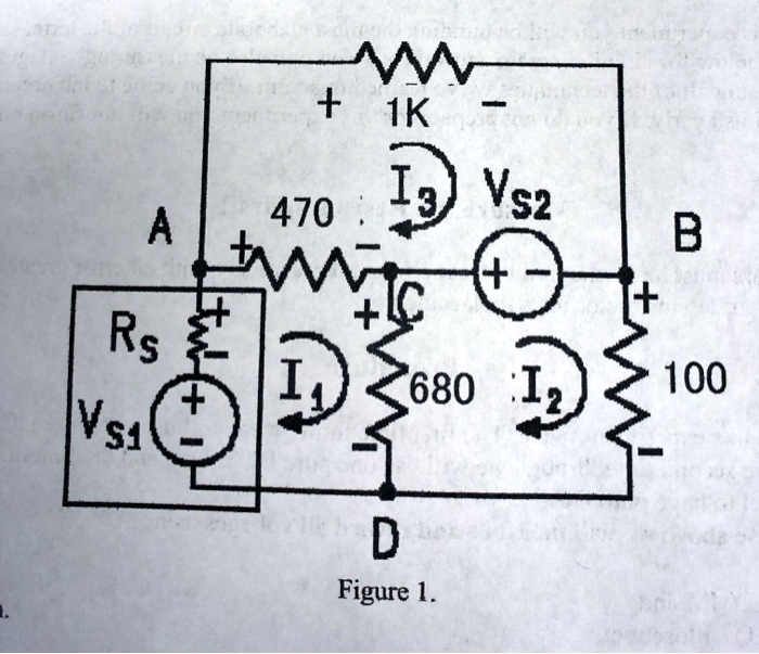 SOLVED: Use mesh analysis to determine the mesh currents. Then calculate each element current ...
