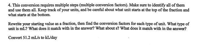 SOLVED: 4. This conversion requires multiple steps (multiple conversion ...