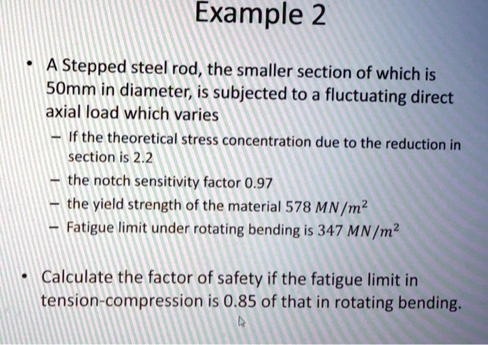 SOLVED: A stepped steel rod, the smaller section of which is 50mm in ...