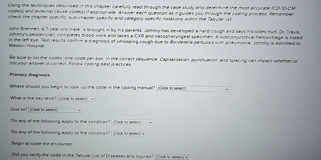 [GET ANSWER] using the techniques described in this chapter carefully read through the case ...
