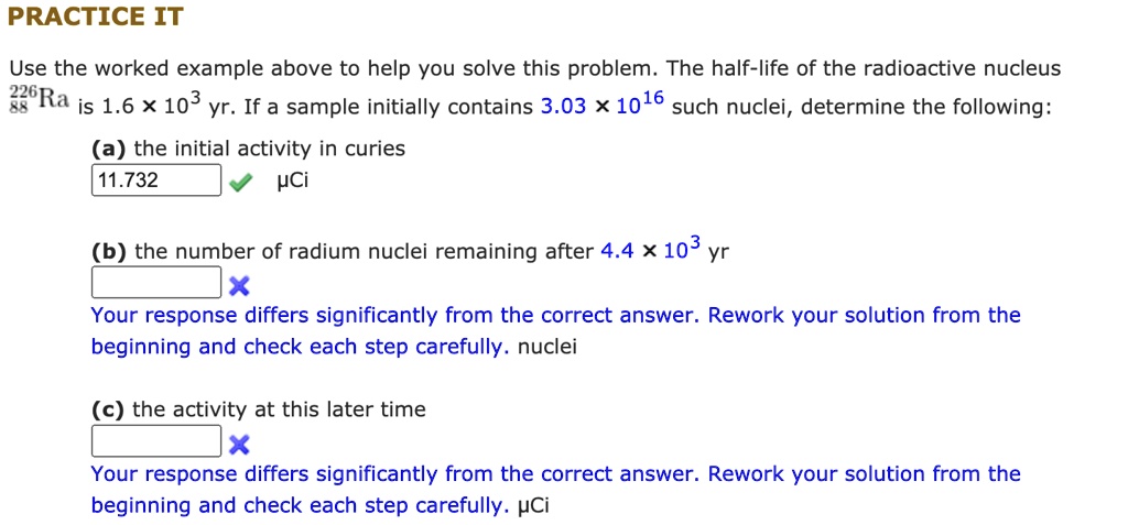 Half Life Problems And Solutions