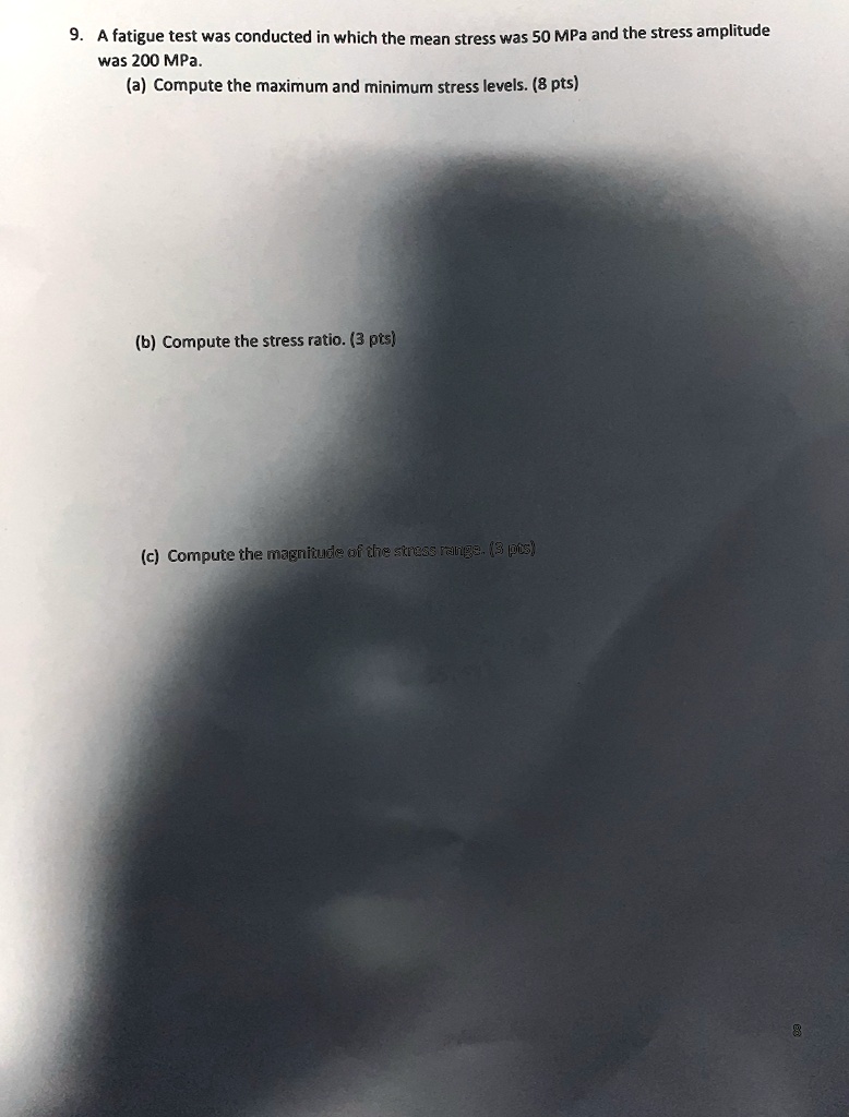 SOLVED: was 200 MPa. (a) Compute the maximum and minimum stress levels ... SOLVED: was 200 MPa. (a) Compute the maximum and minimum stress levels ...