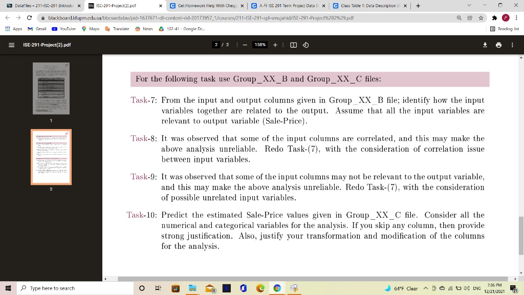 Solved In Python Task 7 From The Input And Output Columns Given In Groupxxb Le Identify How