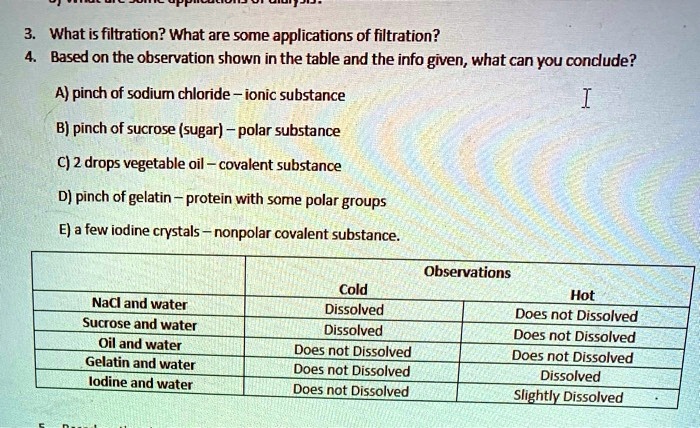 What is filtration? What are some applications of filtration? Based on ...