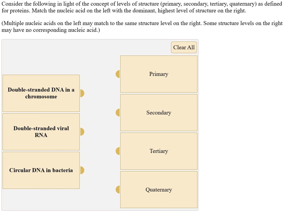 Consider the following in light of the concept of levels of structure ...