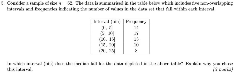 SOLVED: Consider a sample of size n = 62. The data is summarized in the ...