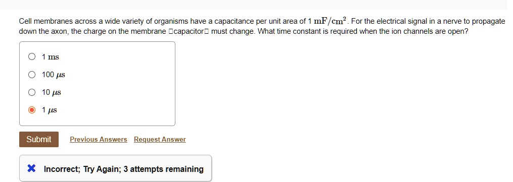 SOLVED: Cell membranes across a wide variety of organisms have a ...