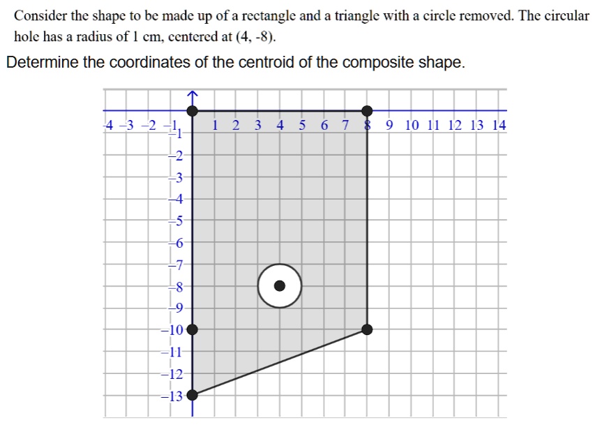 consider the shape to be made up of a rectangle and a triangle with a ...