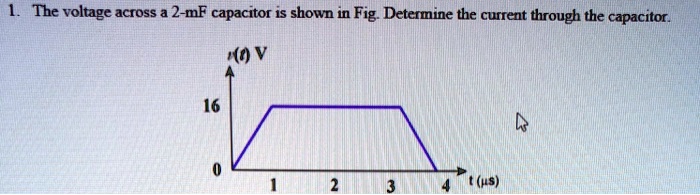 1. The voltage across a 2-mF capacitor is shown in Fig....