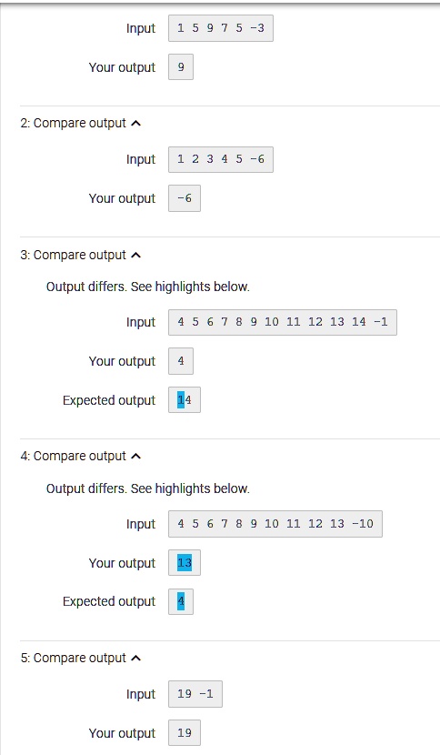 Please Make Sure All The Outputs Work Nth From End Write A Program That