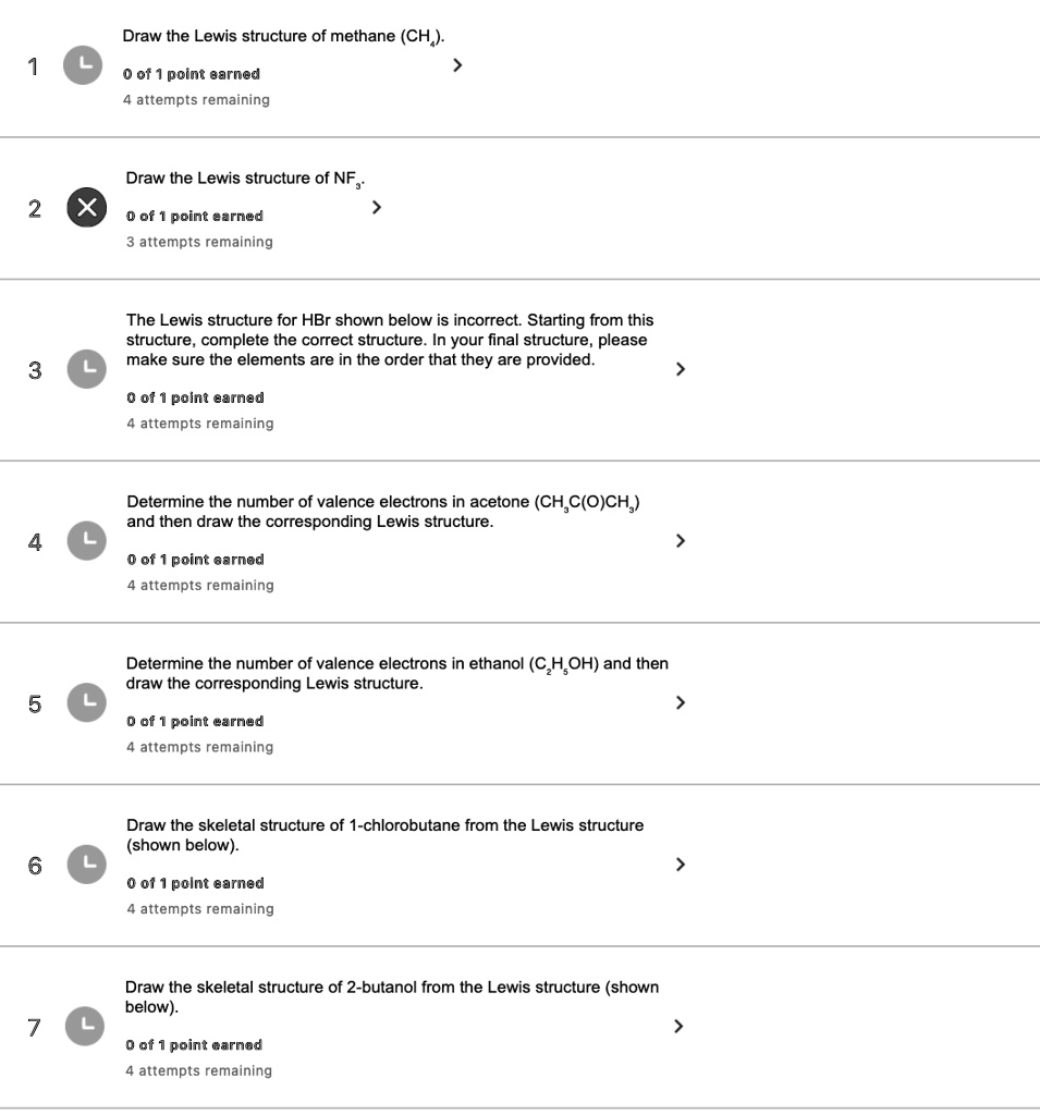 SOLVED: Please answer the following questions: 1. Draw the Lewis ...
