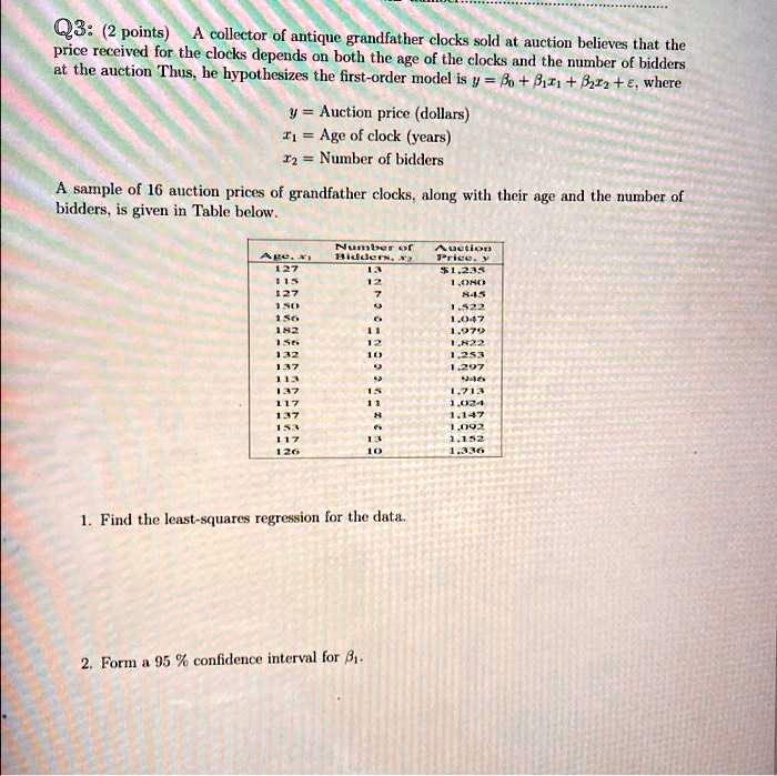 SOLVED: Please solve it with details and attach the Minitab steps. The price received for the ...