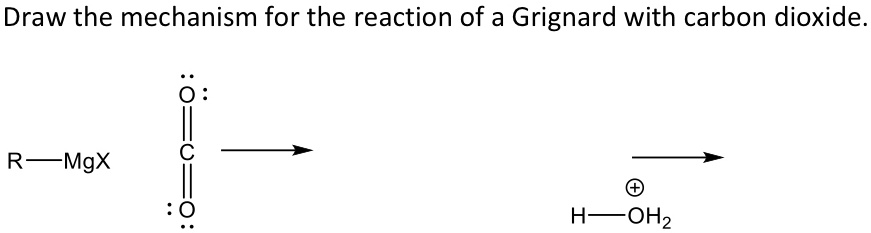 SOLVED: 'Draw the mechanism Draw the mechanism for the reaction of a ...
