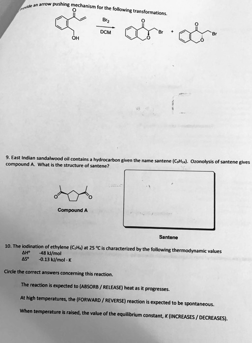SOLVED: AMD pushing mechingm for the lolloning transformations. DCM ...