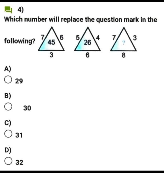 SOLVED: 'which number will replace the question mark?'