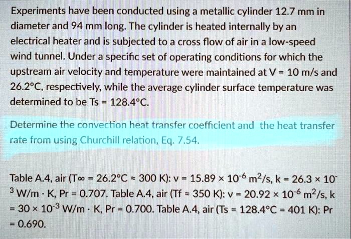 SOLVED: solve the highlighted question given the table properties ...