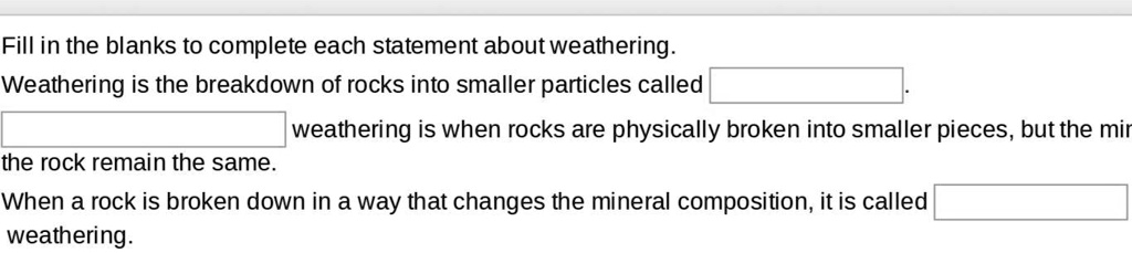 [GET ANSWER] Fill in the blanks to complete each statement about ...