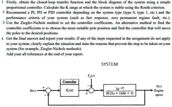 SOLVED: ITS CONTROL SYSTEMS SUBJECT. FIRST AND SECOND QUESTION AND LAST ...