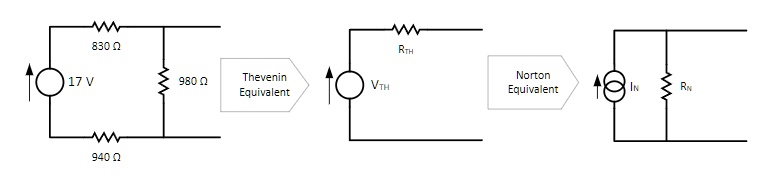 SOLVED: Calculate the Thevenin equivalent of voltage and resistance ...