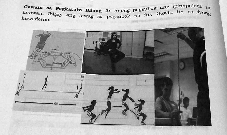 SOLVED: larawan. Ibigay ang tawag sa pagsubok na ito Gawin ito sa ...