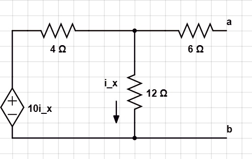 SOLVED: a) Explain why it is not possible to solve for Rth using source ...
