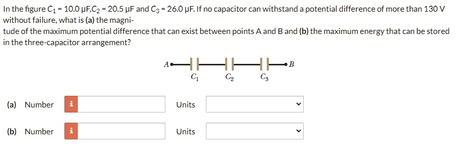 VIDEO solution: In the figure, C1 = 10.0 Î¼F, C2 = 20.5 pF, and C3 = 26 ...