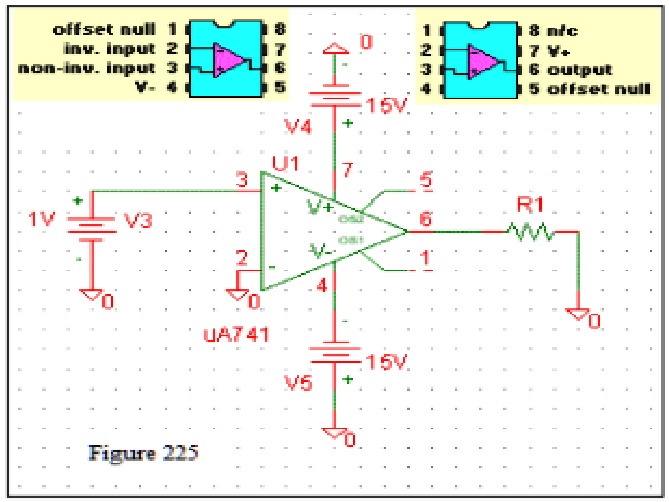 offset null 1 inv.input 2 non-inv. input 3 V- 4 8765 0 1234 8 nic 7 V+ 6 output 5 offset null ...