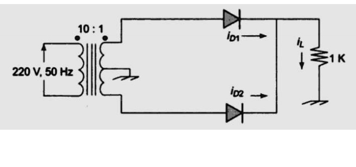 SOLVED: Calculate the value of VDC and Vac developed across the load in ...