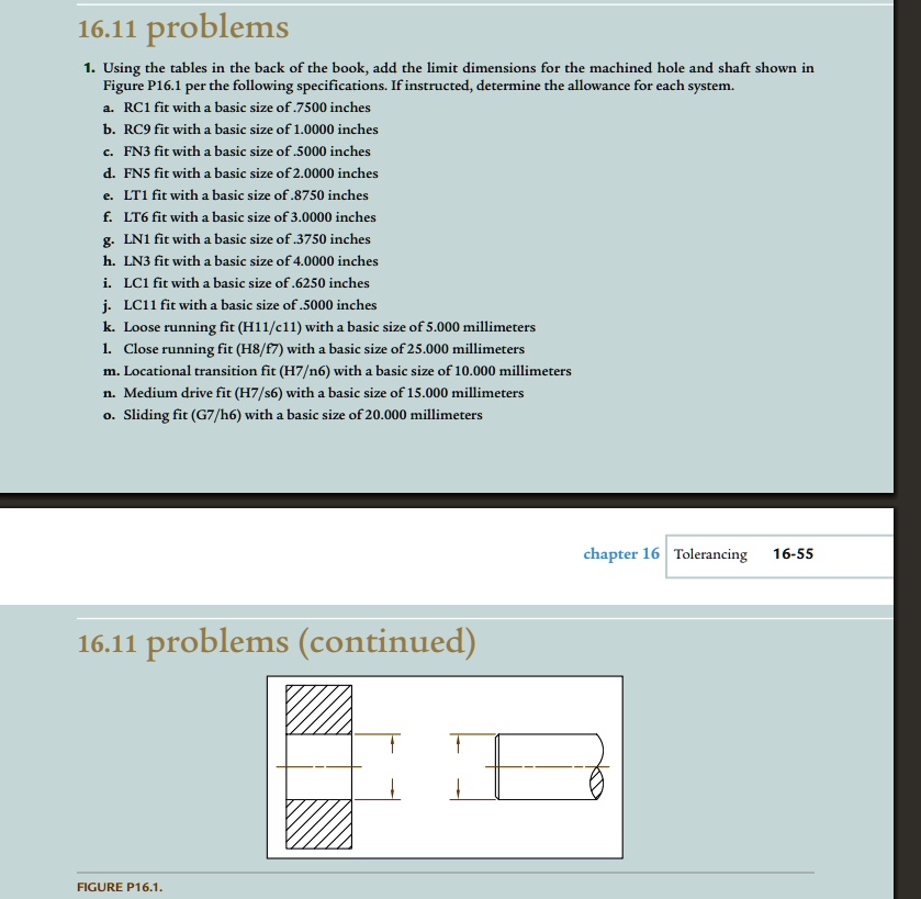16.11 problems 1. Using the tables in the back of the book, add the ...