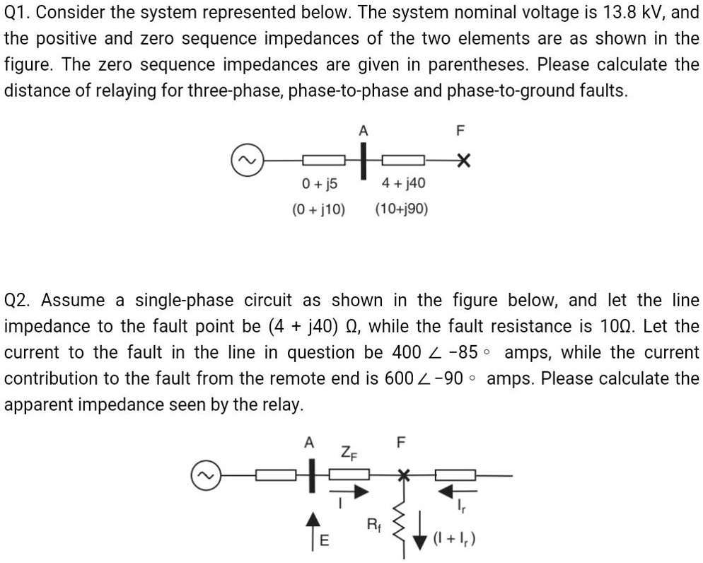 q1consider the system represented below the system nominal voltage is 138 kv and the positive ...