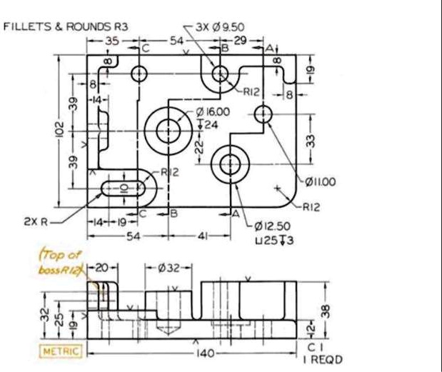 Solved Create 3d Models Of The Figures In Solidworks Parts Save Your Files As Solidworks Part