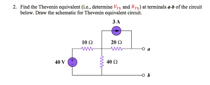 VIDEO solution: 2. Find the Thevenin equivalent (i.e., determine VTh ...