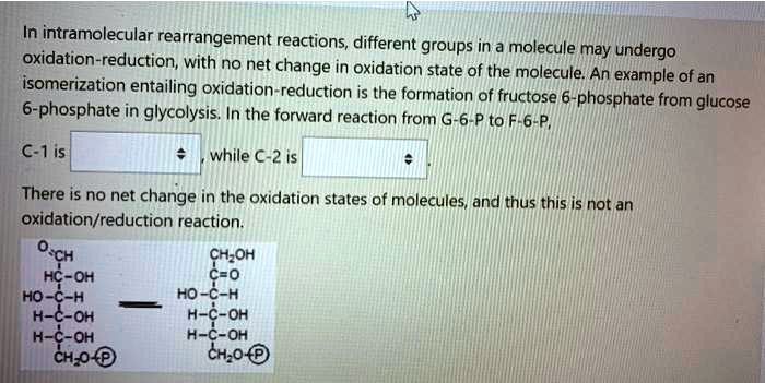 SOLVED: @ intramolecular rearrangement reactions different groups in ...