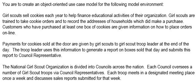 SOLVED: VISUAL PARADIGM - USE CASE DIAGRAM You are to create an object-oriented use case model ...