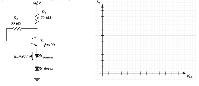 SOLVED: In the circuit shown in the figure, T1 transistor drives two ...