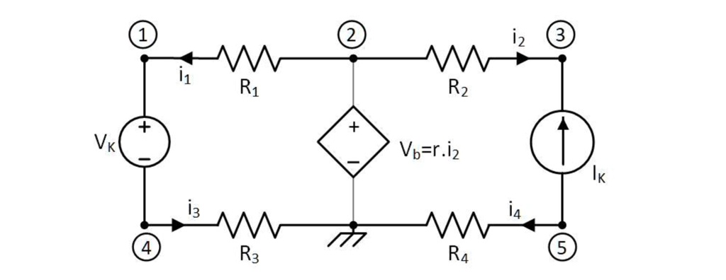 SOLVED: Obtain the generalized node equations of the circuit below (go step by step by writing ...