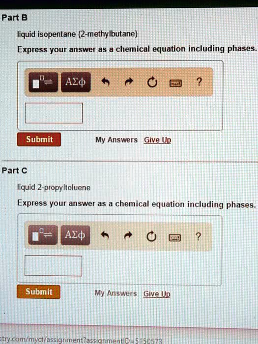 SOLVED: Liquid isopentane (2-methylbutane). Express your answer as a ...