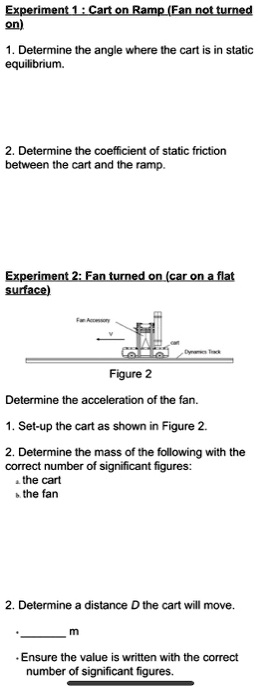SOLVED:Experiment l Canton Ramp (Fannottumed Qn) Determine the angle ...