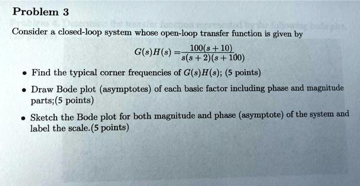 Solved Problem 3 Consider A Closed Loop System Whose Open Loop 0333